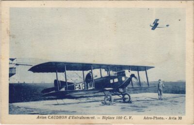 PC AVION CAUDRON D'ENTAINEMENT AVIATION (a24473) | eBay
