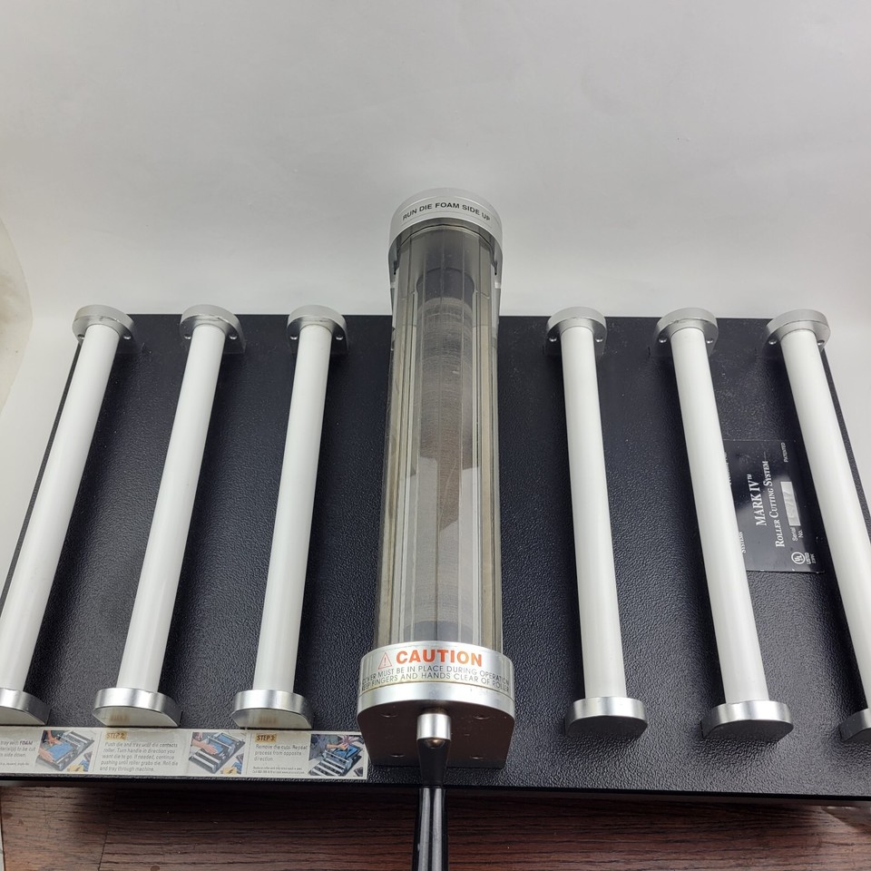 AccuCut Systems Accu-Cut MARK IV Roller Cutting System Die Cutting ...