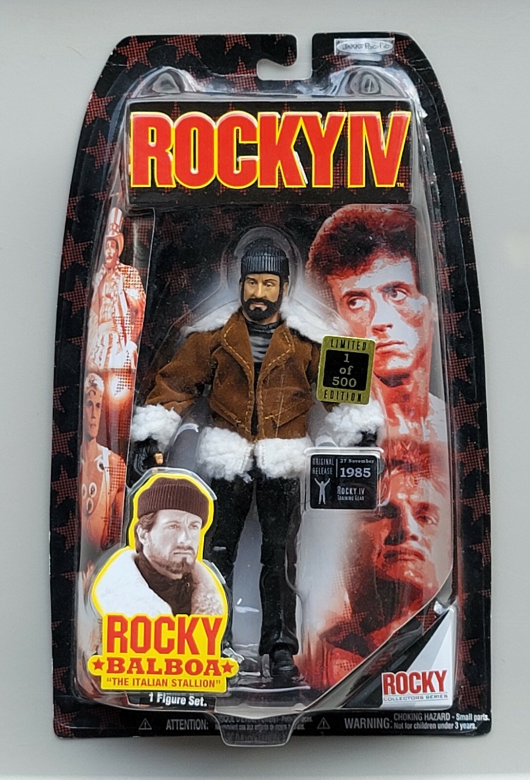 wwe wwf ljn classic superstars limited edition 1 of 500 rocky IV boxing ...
