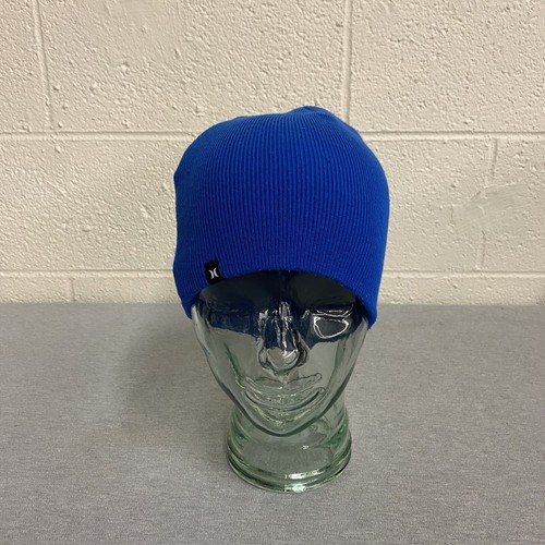 Hurley Blue Watch Cap Winter Beanie Hat Toque Pom | eBay
