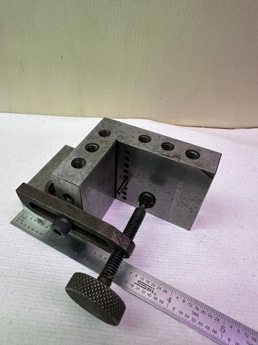 Compound Angle Plate 2x2x4 with clamp Toolmaker Machinist | eBay