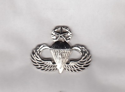 ROK Korean Army US Style Master Airborne Parachute Wing Badge 1.75 inch ...