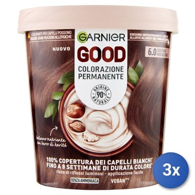 3x Garnier Good Colorant Cap. 6.0 Brun Café Moka Sans Am | eBay