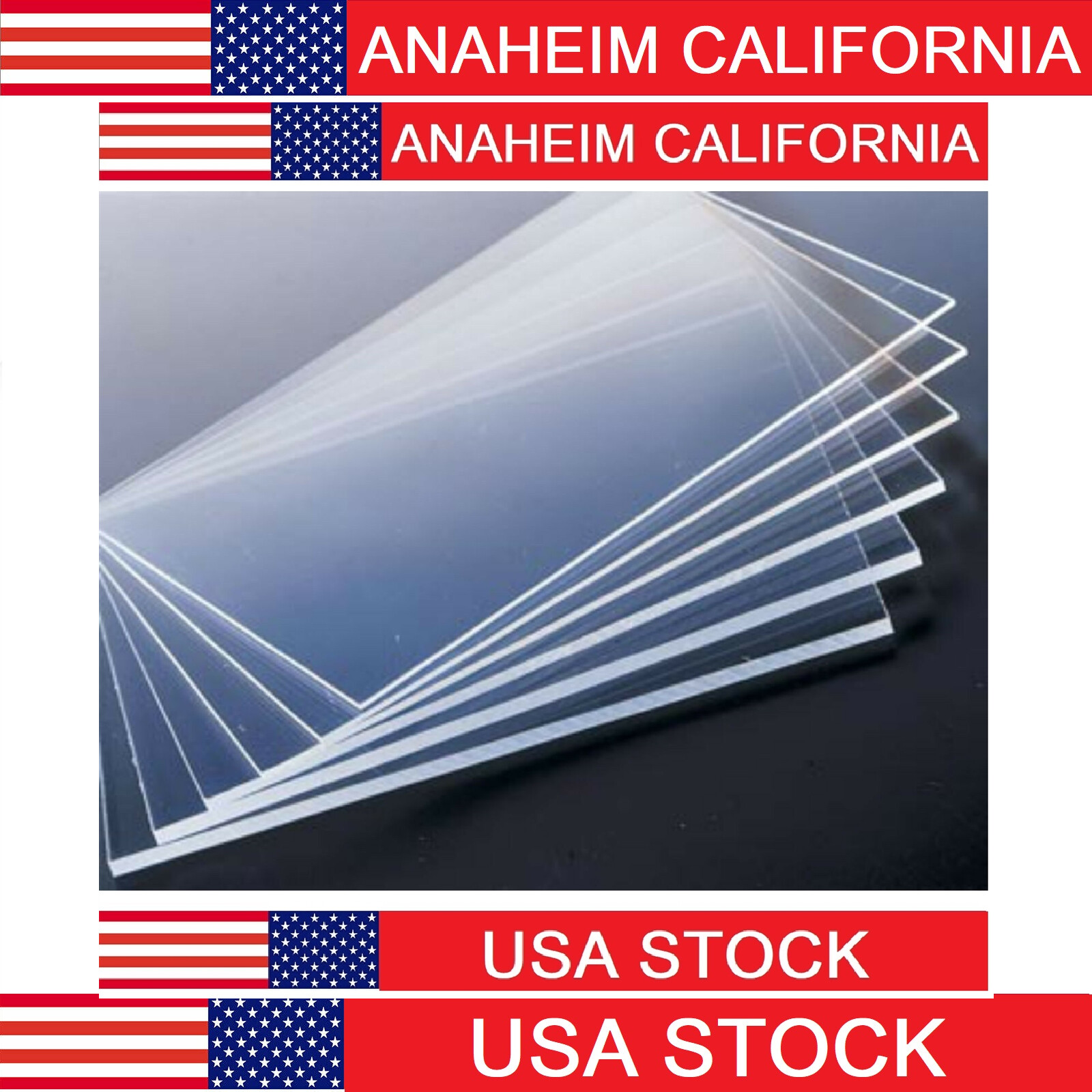 8x4 Feet 6mm Thick Clear Cast Acrylic Sheets 96 x 48 inch Cast ...