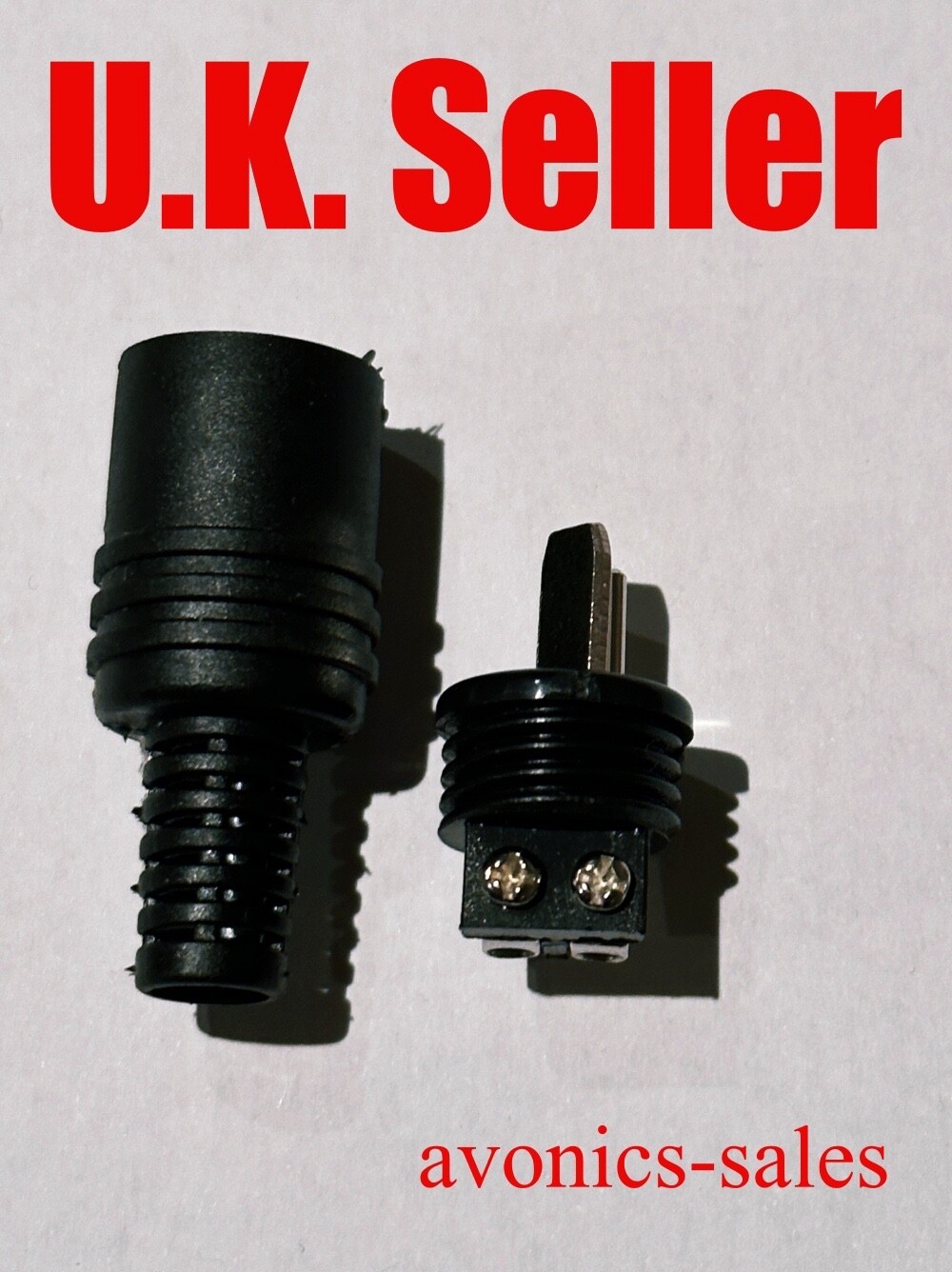 (2 pack) - 2 pin DIN Speaker Plugs HiFi (Screw Terminals) - BO - B&O ...