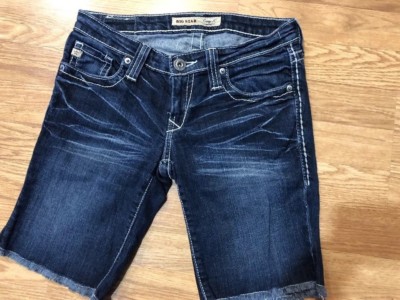 Women’s Big Star 26 Casey K Cut-off Denim Shorts. Inseam 9”. Cute! EUC ...