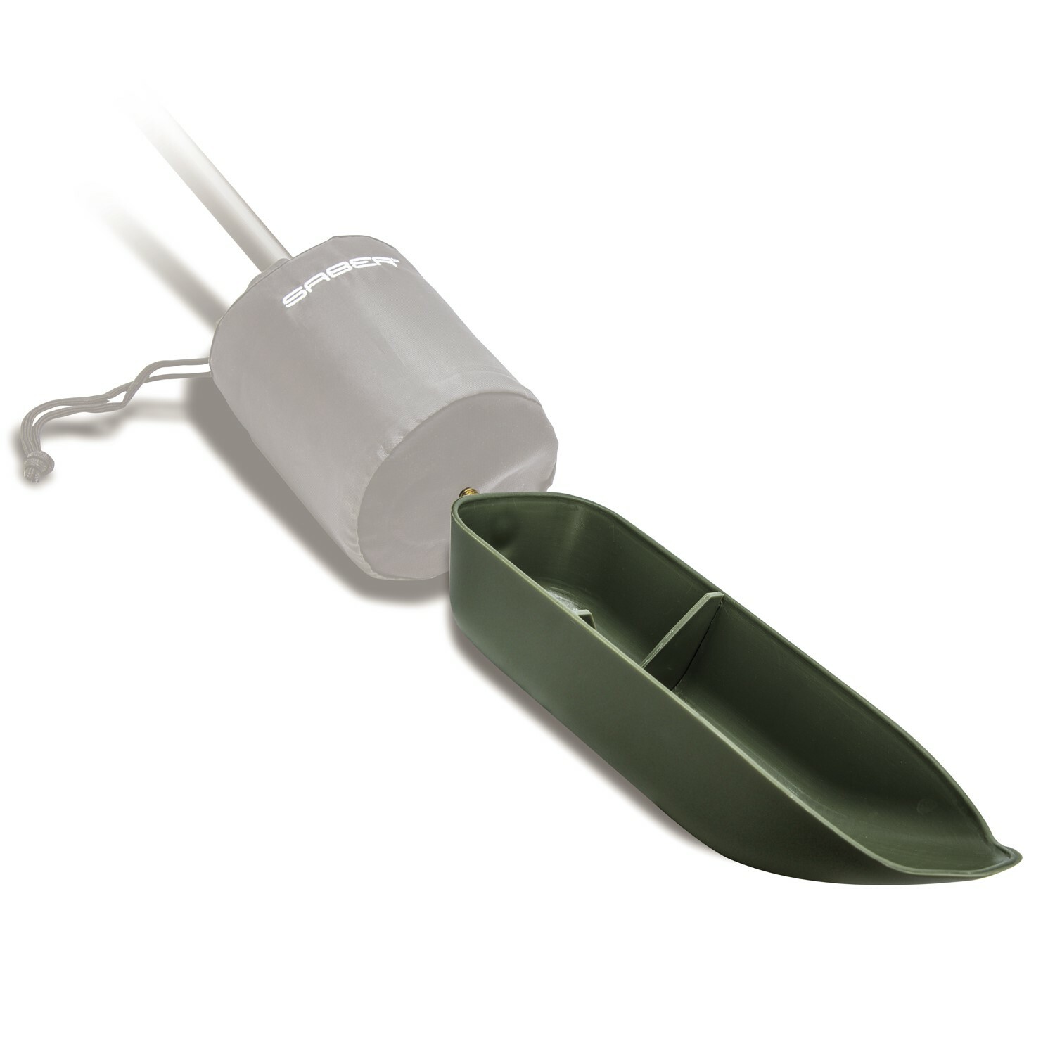 Saber 18m Baiting Pole with Spoon Float Carp Fishing Bait Presentation ...