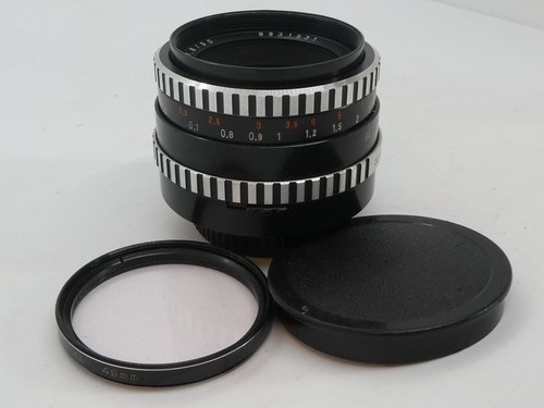 Carl Zeiss Jena Pancolar 50mm f1.8 8 Zebra lens M42 Mount rare version ...