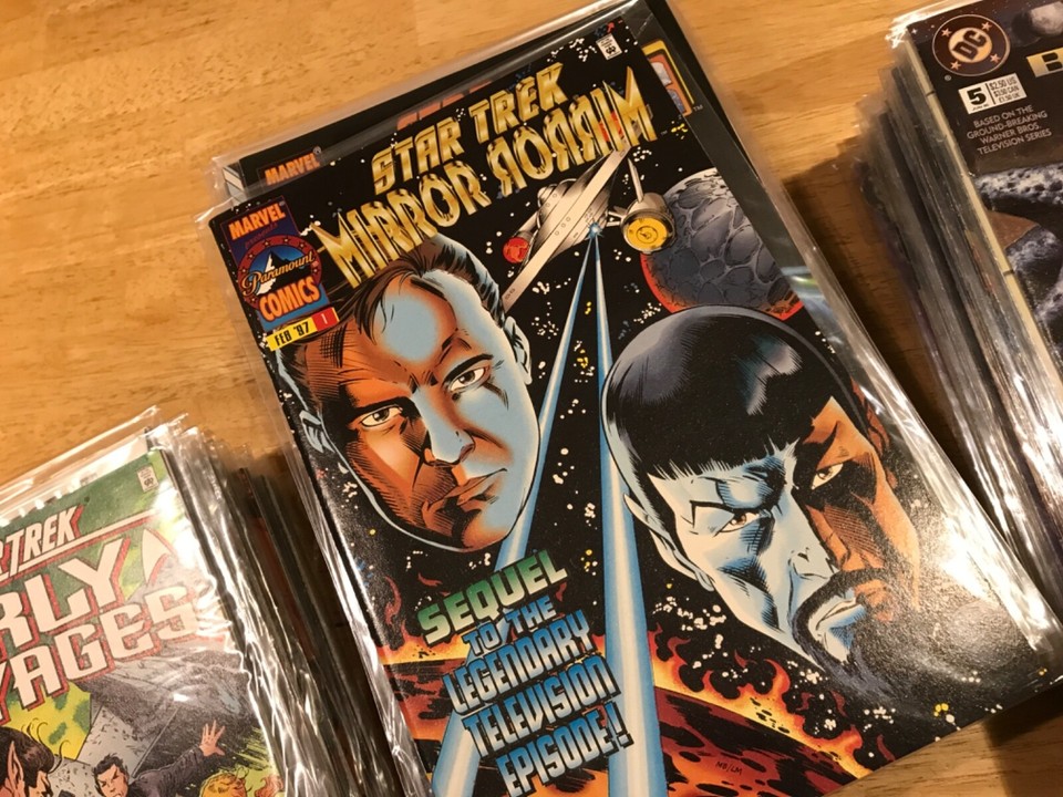 Huge Lot, Star Trek Comics, over 300 Individual comics 90s up, all ...