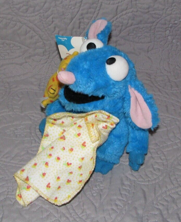 Disney Tutter Mouse w/ Kitty & Blanket Plush 7" Bear in the Big Blue ...
