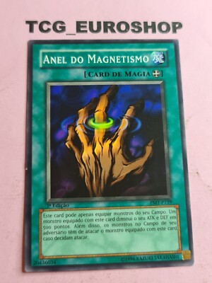 RING OF MAGNETISM YUGIOH PMT 2003 COMMON PORTUGUESE NM(-) #2645 | eBay
