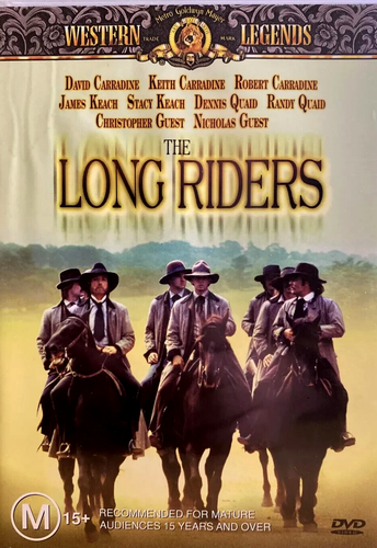 THE LONG RIDERS DVD 1980 DAVID CARRADINE WESTERN BRAND NEW UNSEALED ...