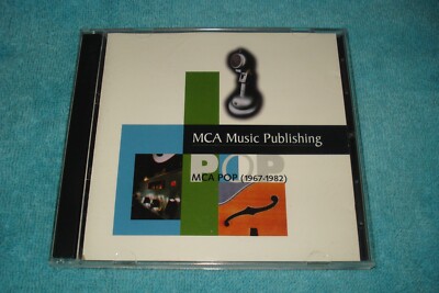 MCA MUSIC PUBLISHING "MCA POP (1967-1982)" POP ROCK PROMO DOUBLE CD ...