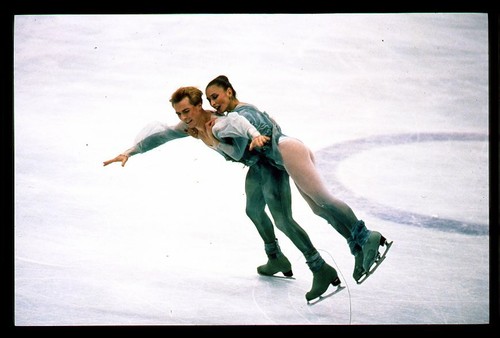 Alexander ZHULIN & Maya USOVA 1992 Winter Olympics ICE DANCING ORIGINAL ...