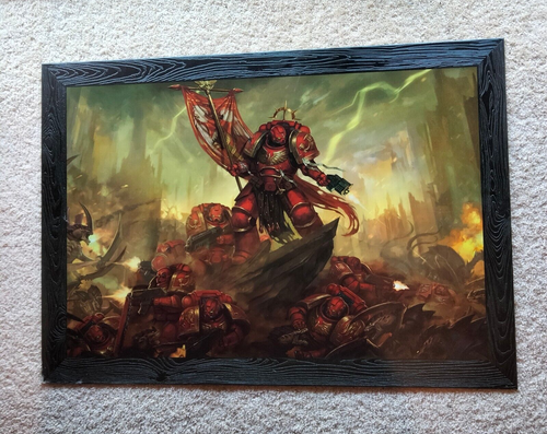 Warhammer 40k Blood Angels - Displate Metal Poster- 67cm x 48cm | eBay ...
