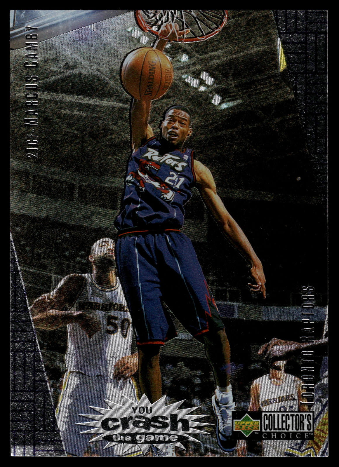 1997 Collectors Choice Marcus Camby R26 Toronto Raptors Basketball Card ...