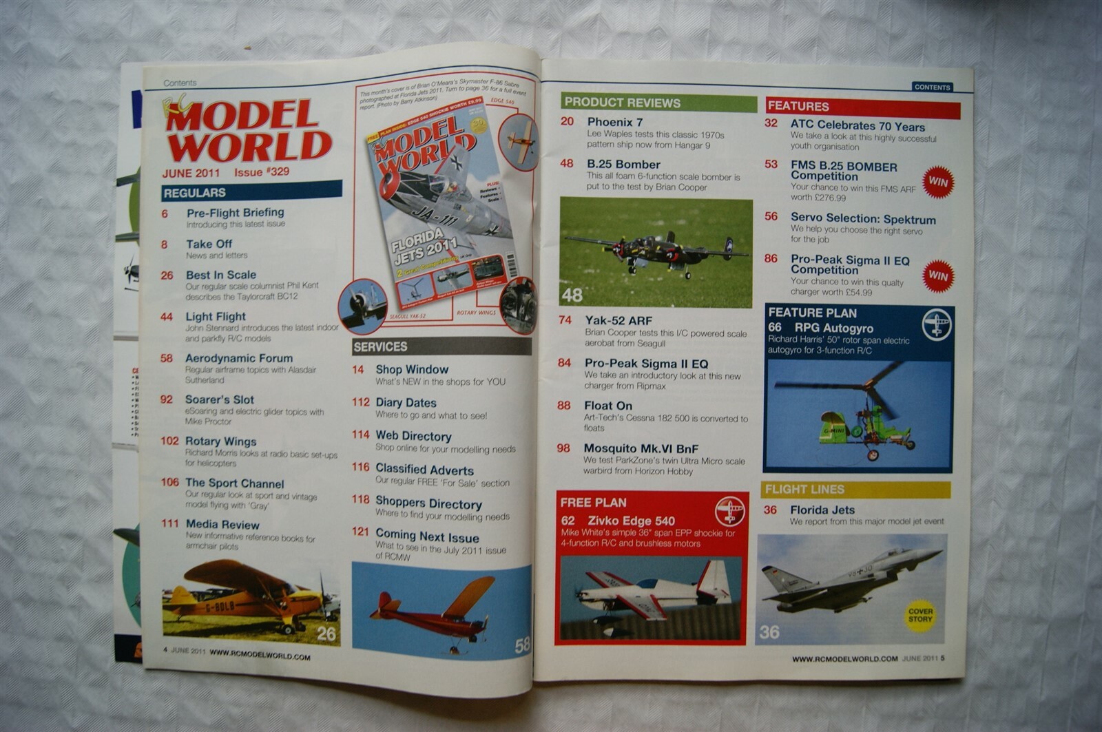 2011 Radio Control Model World Magazine - June + Plan | eBay