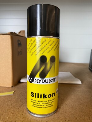 Molyduval Silikonspray, 2 x400 ml, Pflege-, Trenn-, Dichtungs ...