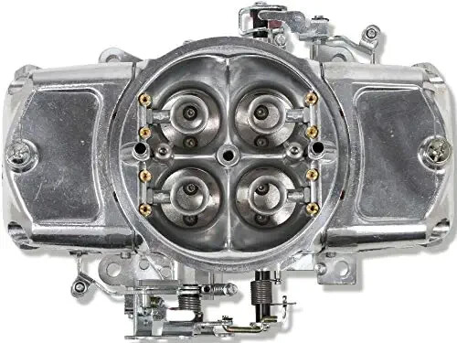 HOLLEY 750CFM ALUMINUM MIGHTY DEMON CARBURETOR,SHINY,MECH SEC,BLOW ...