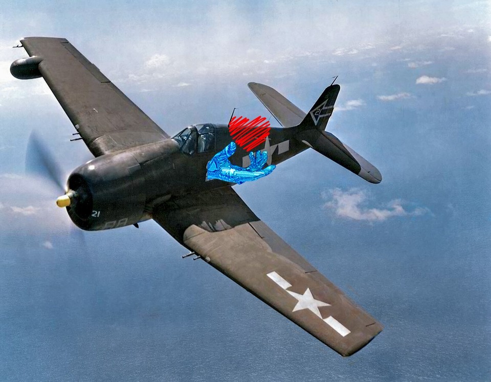 WWII USN Grumman F6F Hellcat color photo's from various USS Carriers | eBay
