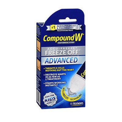 Freeze Off Advanced Wart Remover With Accu-Freeze 15 Ea 75137108257| eBay