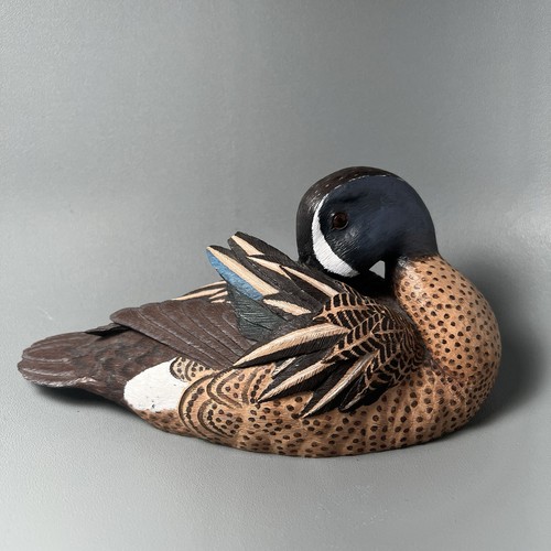 Gosset Wildlife Collection Male Blue Wing Duck Decoy 72/1000 | eBay