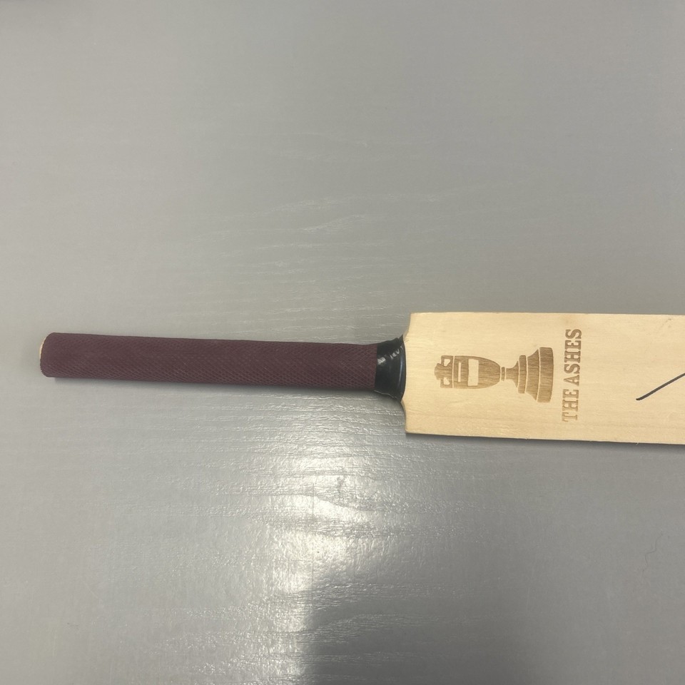 Matthew Hoggard Signed The Ashes Mini Cricket Bat - Very Good Condition ...