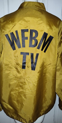 RARE Vintage 70's ELIN RACING APPAREL Windbreaker Jacket WFBM TV ...