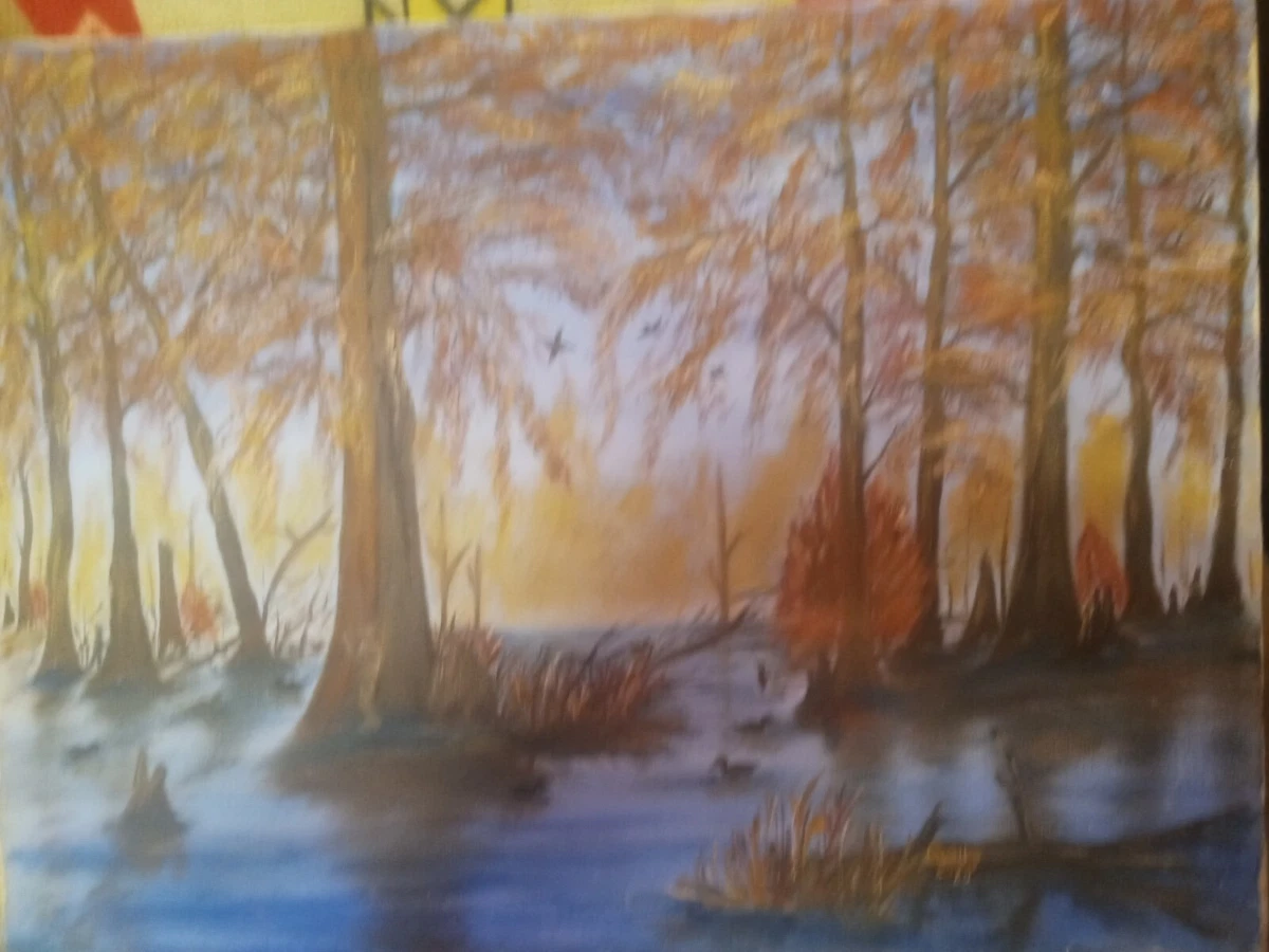 Louisiana Bayou Painting
