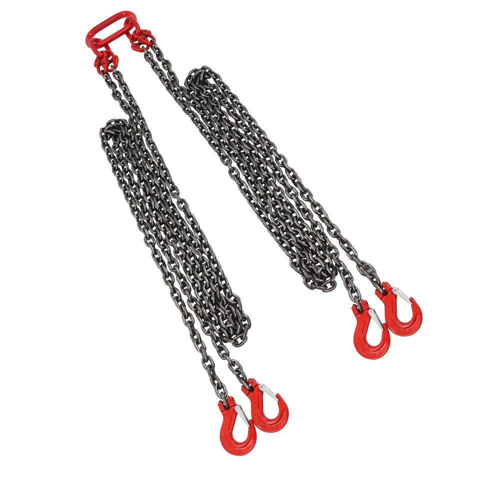 5T Chain Sling Mining Lifting Moving Link Hoisting Crane Self-locking ...