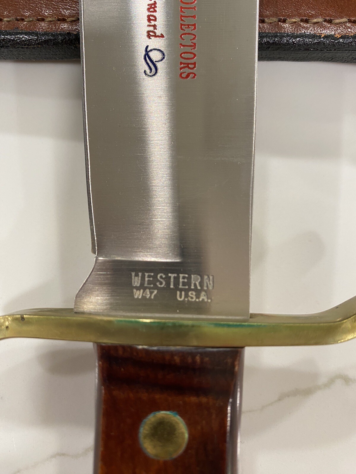 Western W47 Bowie Knife Sheath, Houston Gun Collectors Award. | eBay