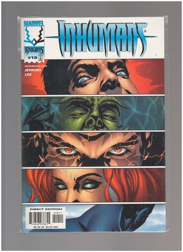 Inhumans #10 Vol. 2 Marvel Knights Comics 1999 Jae Lee Paul Jenkins ...