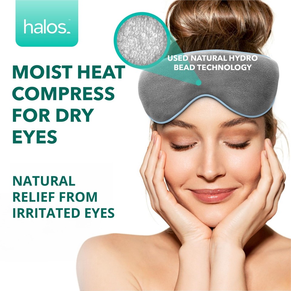 Microwave Activated Warm Eye Compress for Dry Eyes Blepharitis & Stye ...