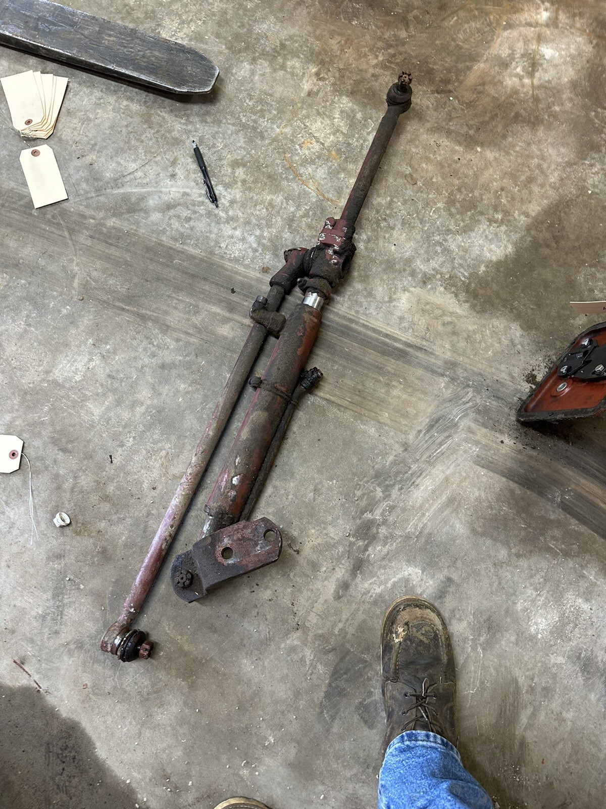 Allis Chalmers 5040 5045 5050 Powersteering Cylinder Tag #5656 | eBay