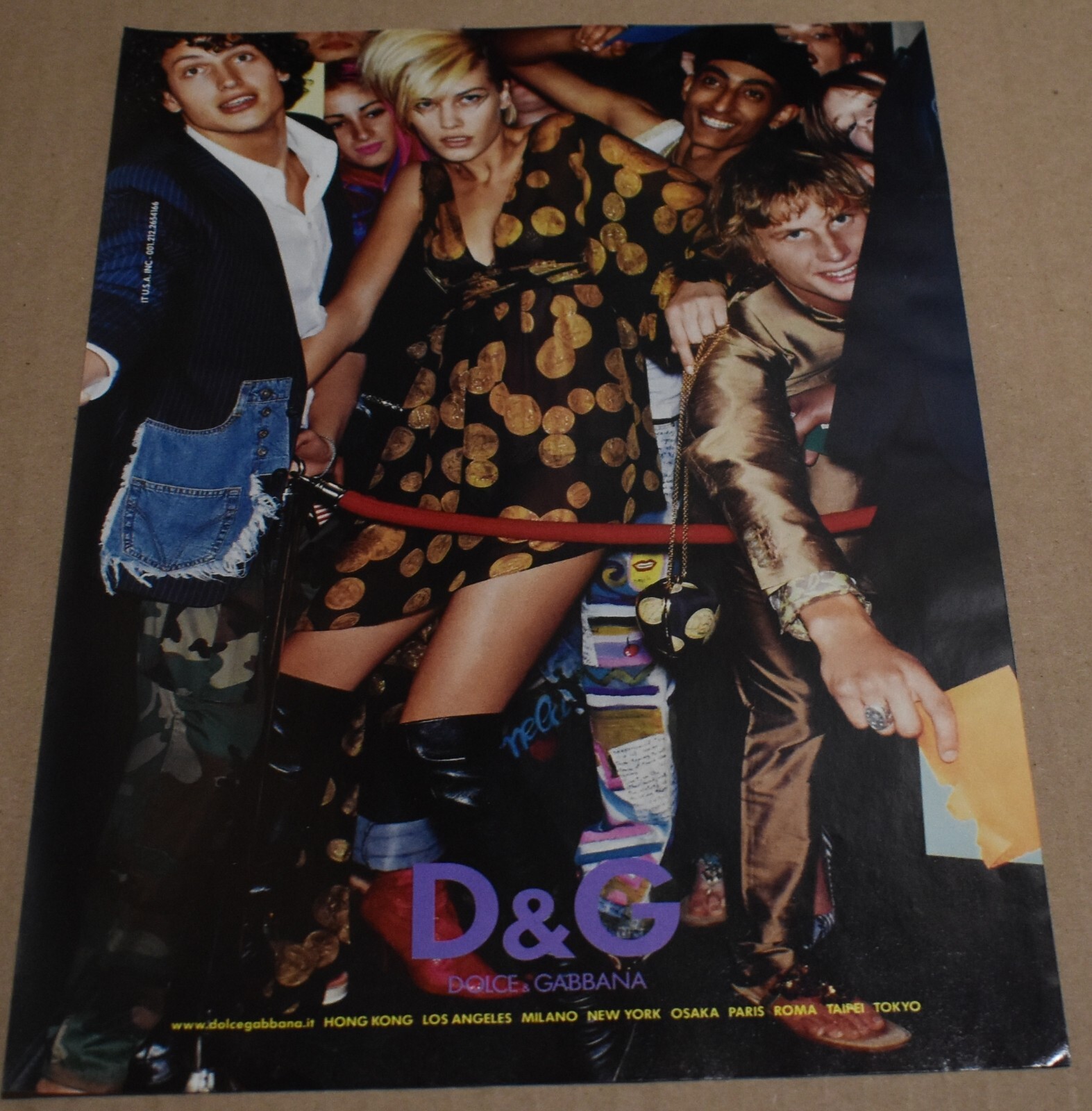 2000 Print Ad Dolce & Gabbana D G Heels Boots Style Fashion Art Beauty ...