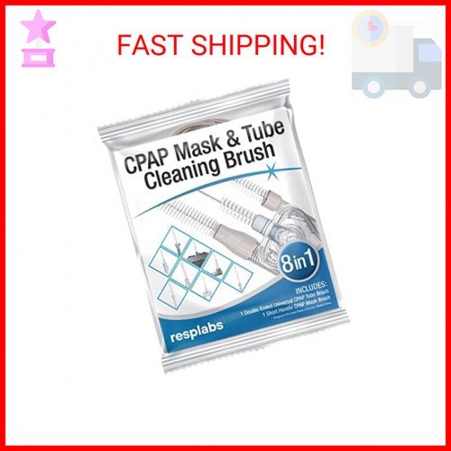 resplabs CPAP Hose Cleaning Brush 8 in 1 CPAP Cleaner for CPAP Tube ...