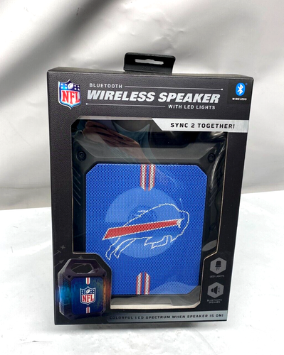 *NEW* SOAR ShockBox LED Bluetooth Wireless Speaker - NFL Buffalo Bills ...