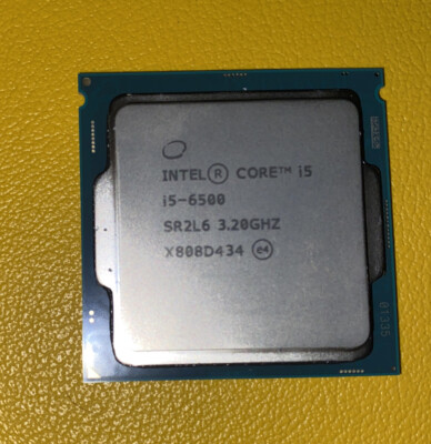 Intel Core i5-6500 Processor (3.2GHz, 4 Core, LGA1151 Socket) - SR2L6 ...