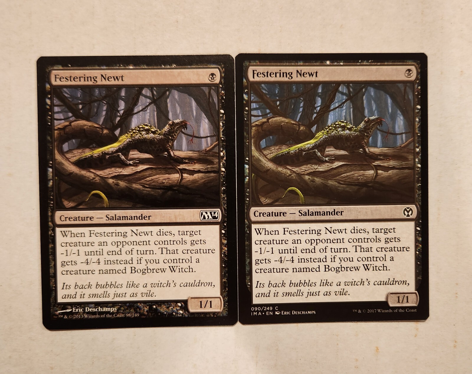 MTG Festering Newt Iconic Masters 090/249 Regular Common for sale ...