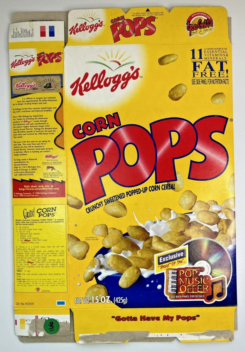 Pops Cereal Nutrition
