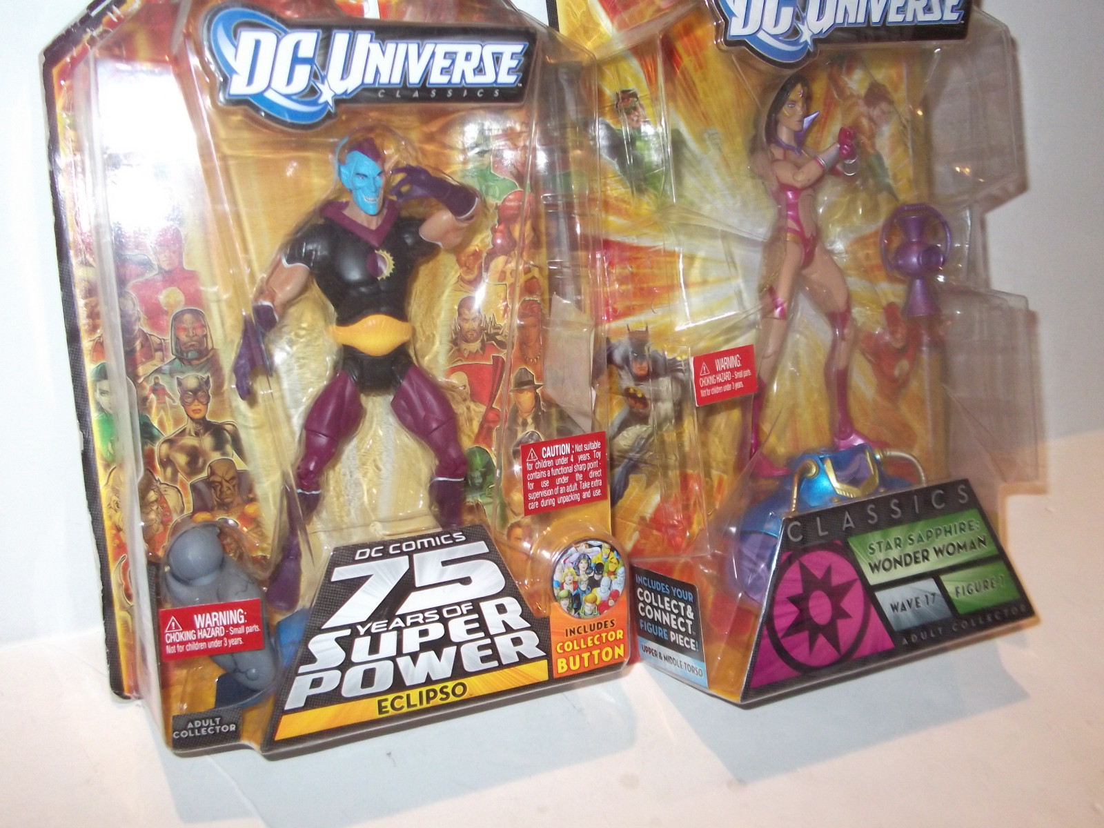 LOT of 4 DC Universe Classics 6" Figure Martian Eclipso Wonder Woman ...