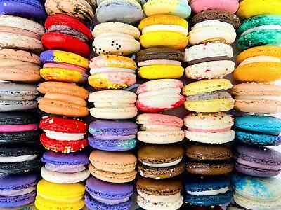 24-Pack Surprise Macaron Set – 24 Unique Flavors | Freshly Made ...