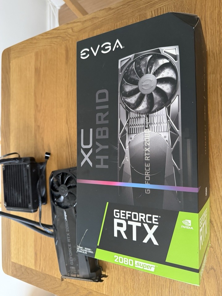 EVGA NVIDIA GeForce RTX 2080 Super 8GB GDDR6 Hybrid AIO Graphics Card ...