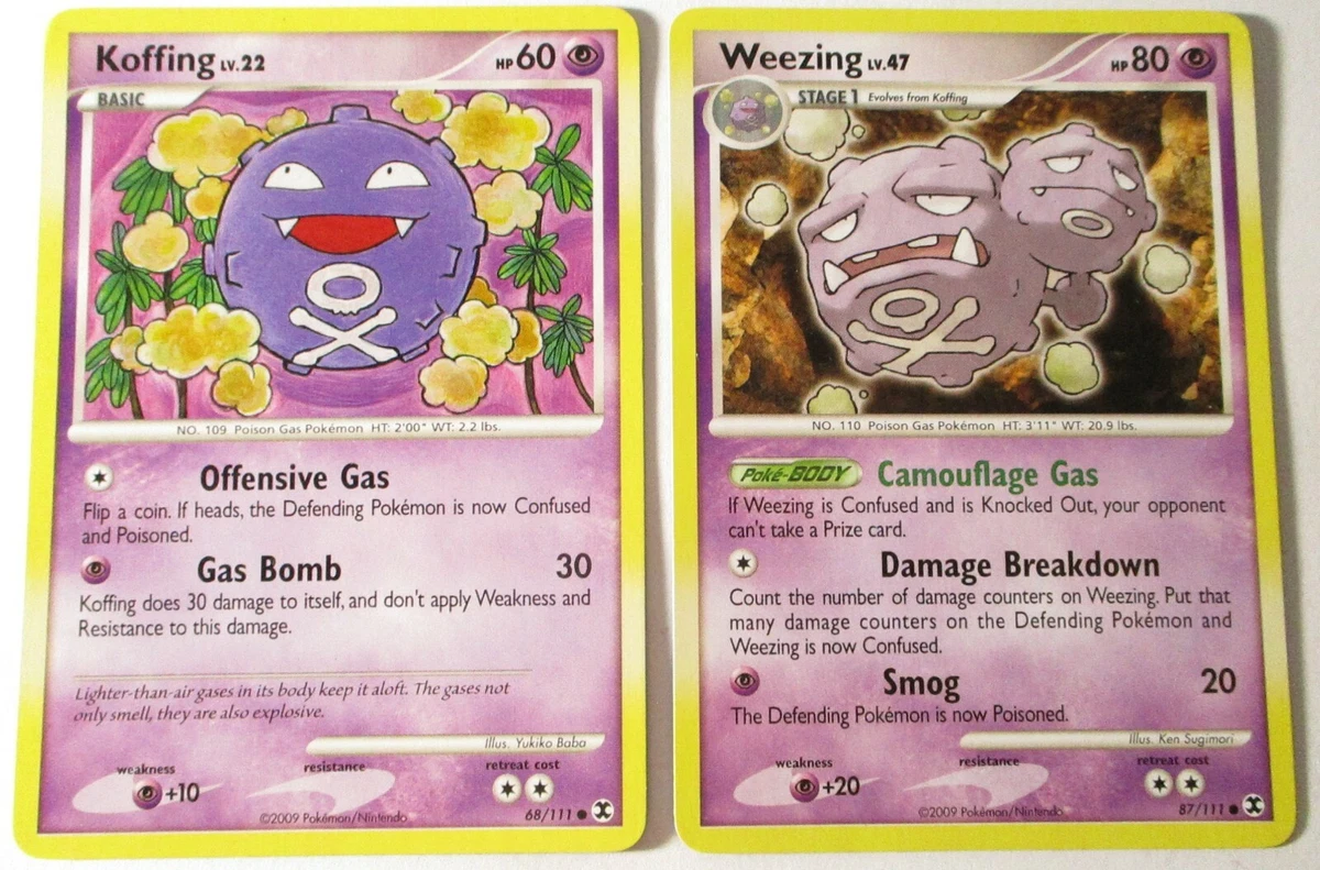 Koffing And Weezing