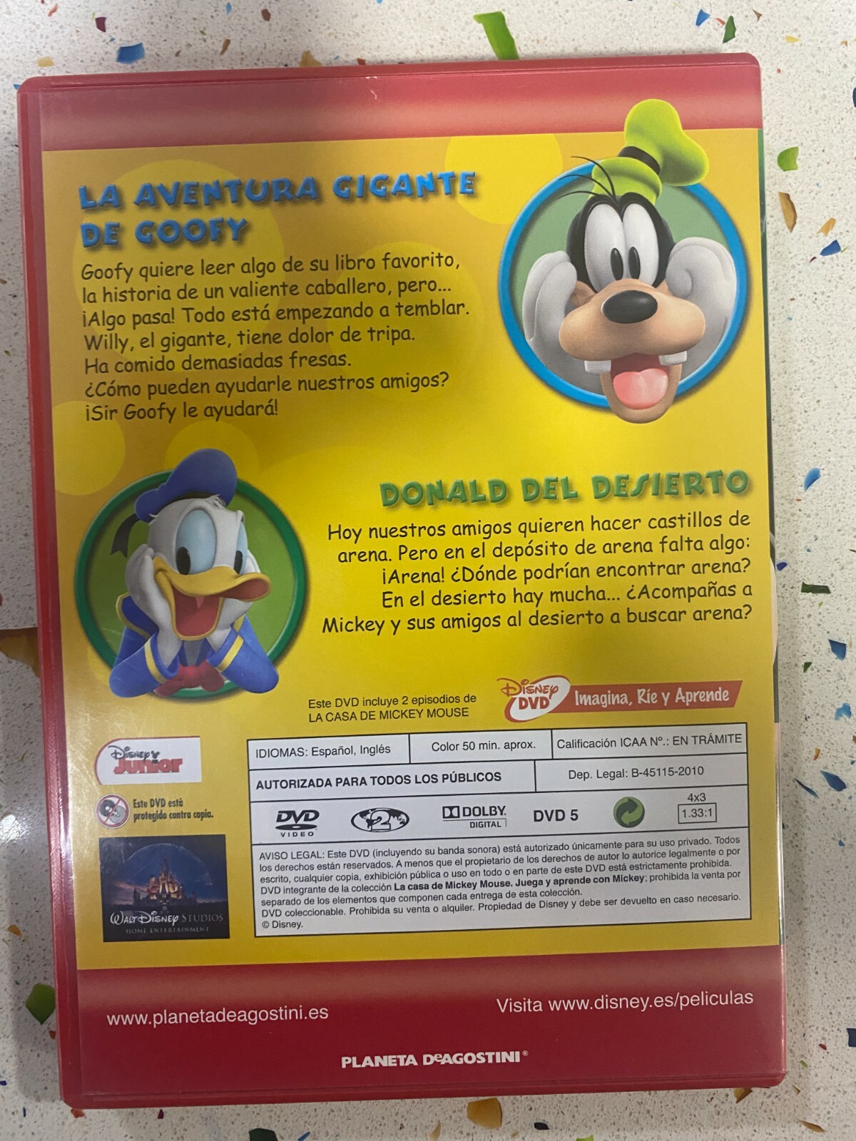 The House Of Mickey Mouse DVD Adventure Giant Goofy + Donald Desert ...