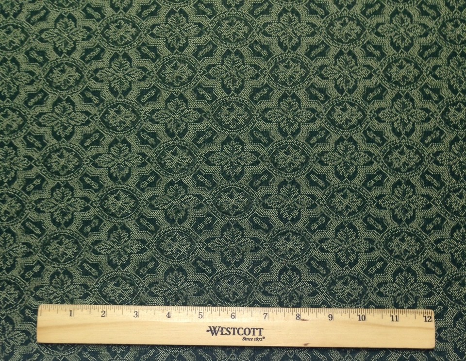 CRYPTON® HAMITON GREEN FLORAL FLOWER STAIN RESISTANT MULTIUSE FABRIC BY ...