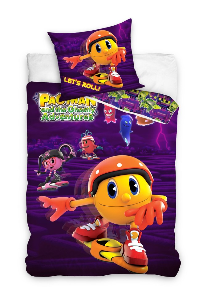 Pac-Man and the Ghostly Adventures Children's Bedding Bedding 140/160 x ...