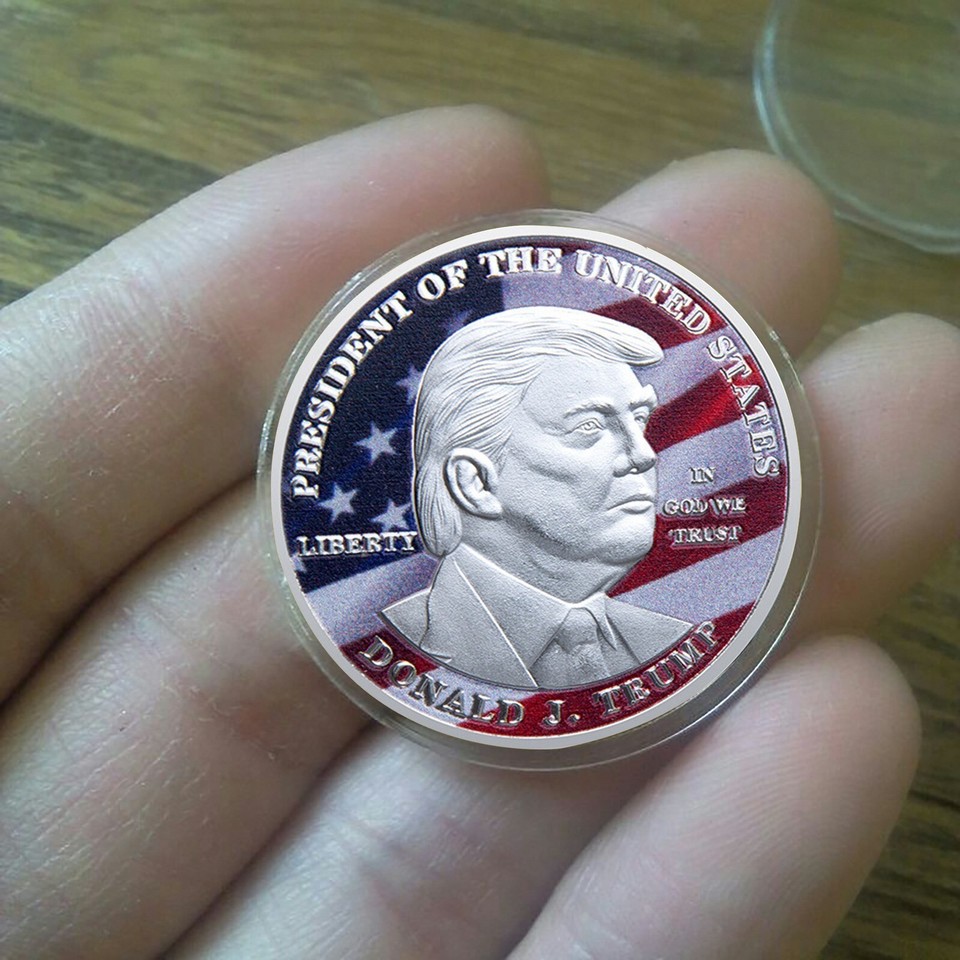 2025 President Donald Trump Commemorative Coin Take America Back Metal ...