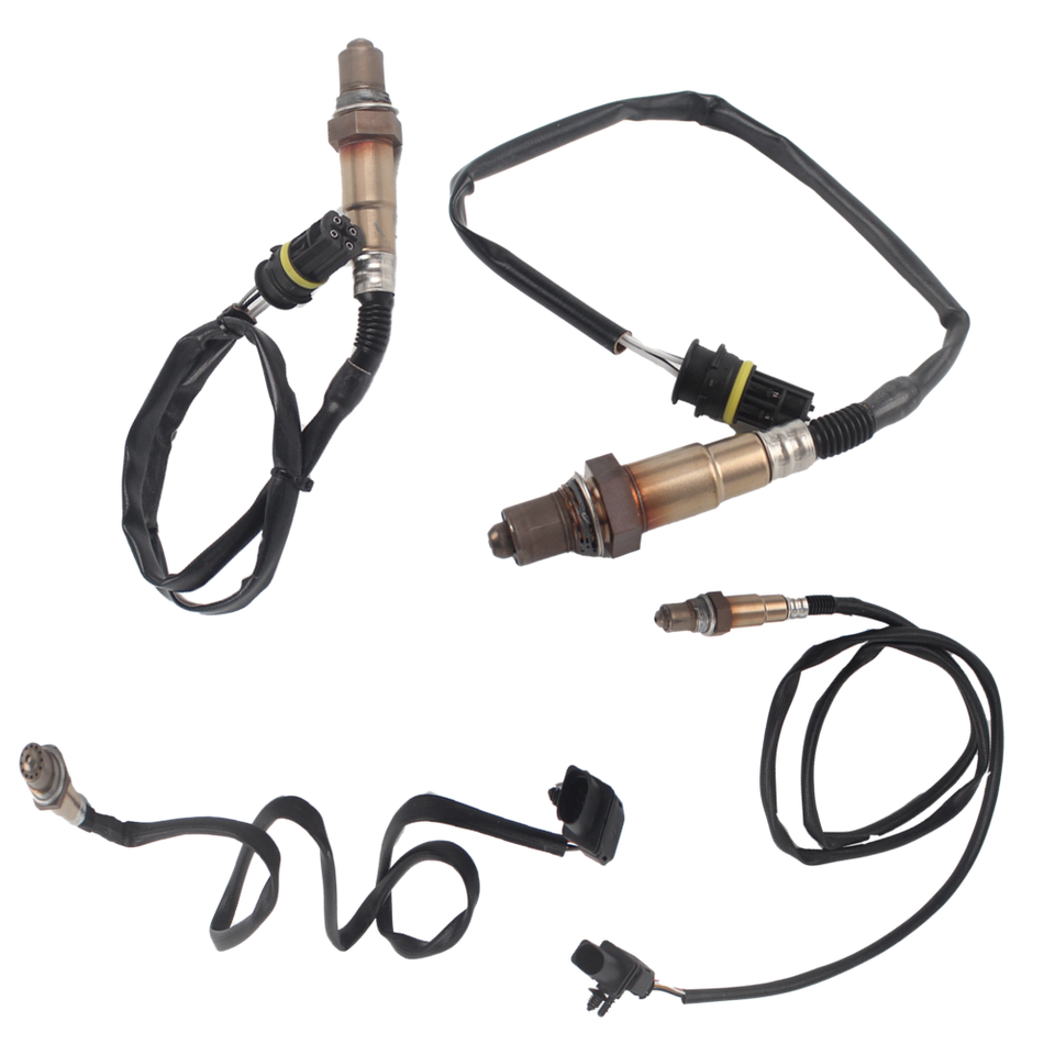 4PCS O2 Lambda Oxygen Sensors Upstream and Downstream For BMW E90 323i ...