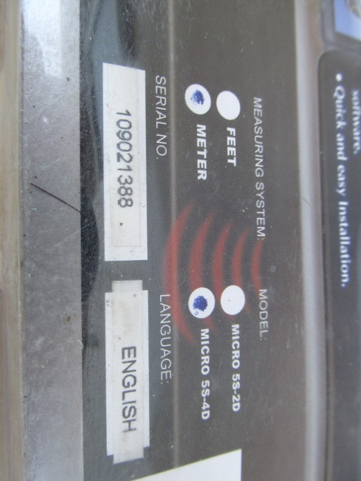 PORON Micro 5S 4D Reversing Aid with Voice Distance Indicator Parking ...